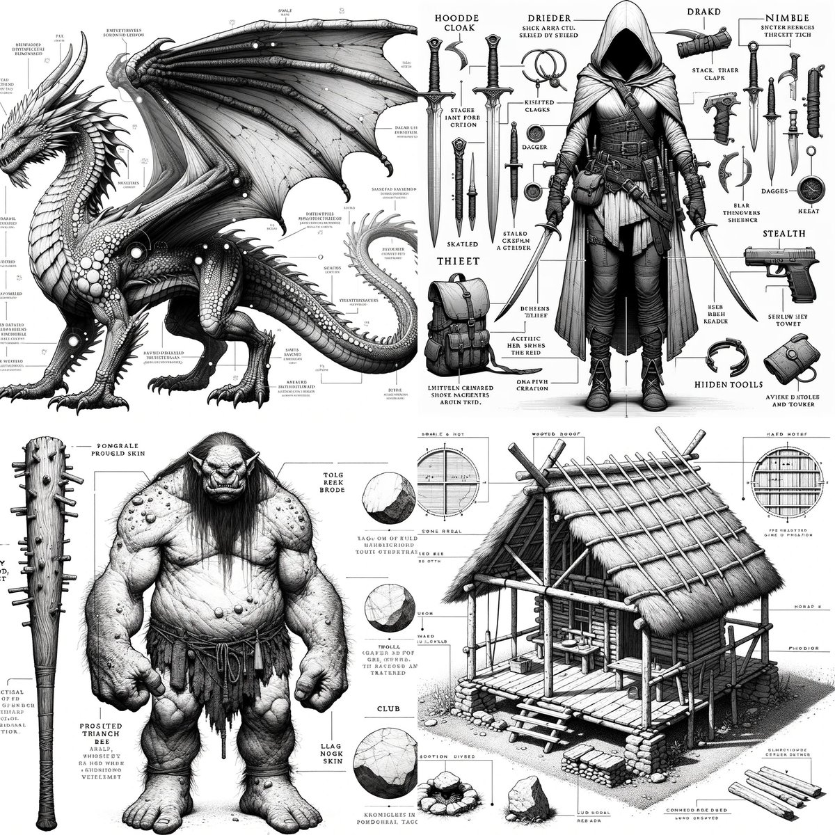 DALL·E 3 drawing superpowers « essentialist
